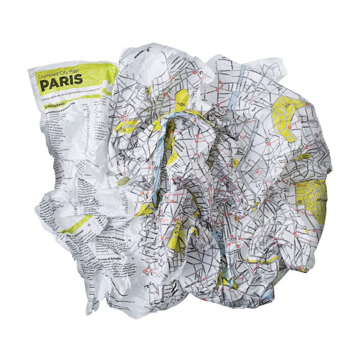 Crumpled City Maps (and some Friday links) - Hither & Thither