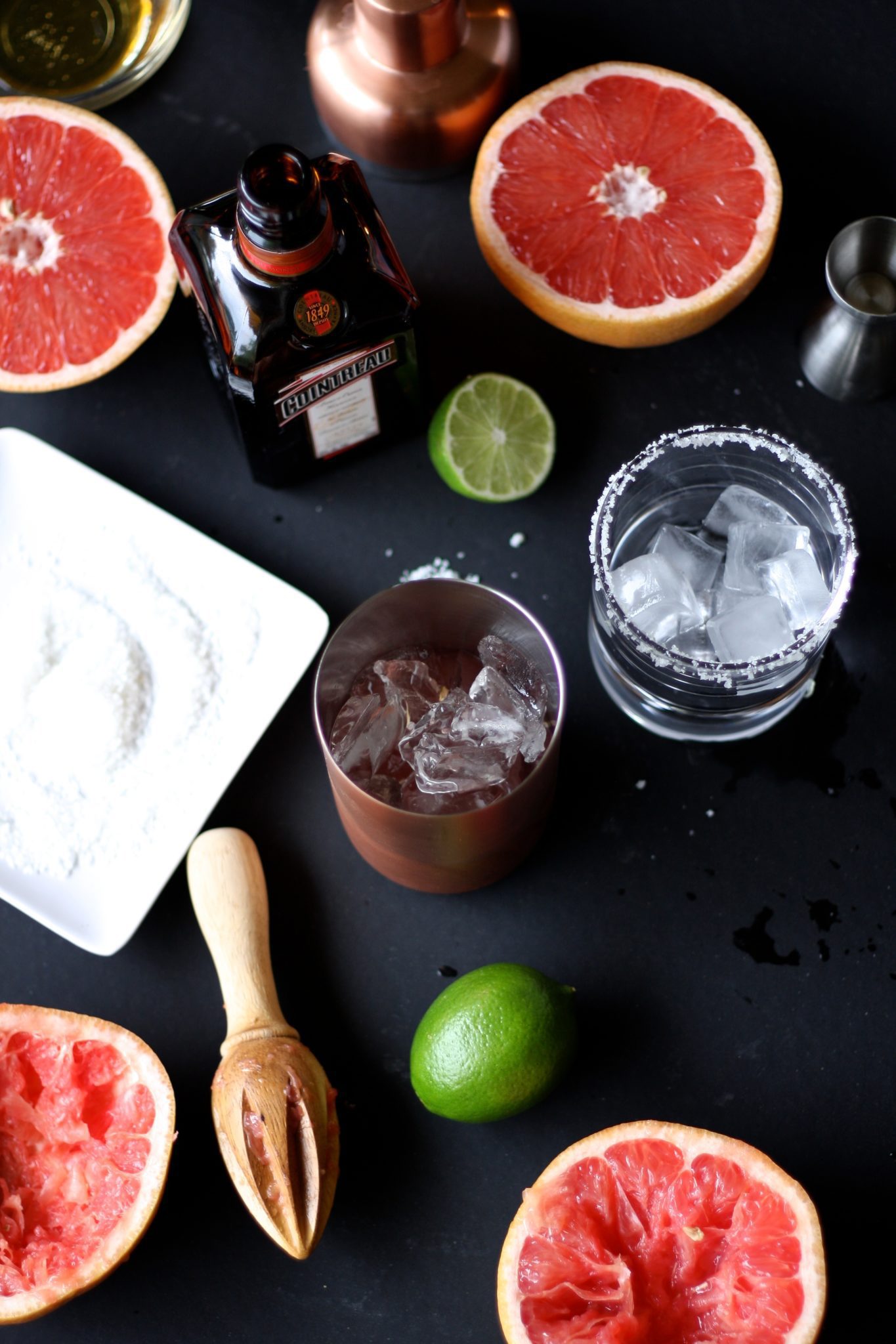 The Perfect Grapefruit Margarita - Hither & Thither