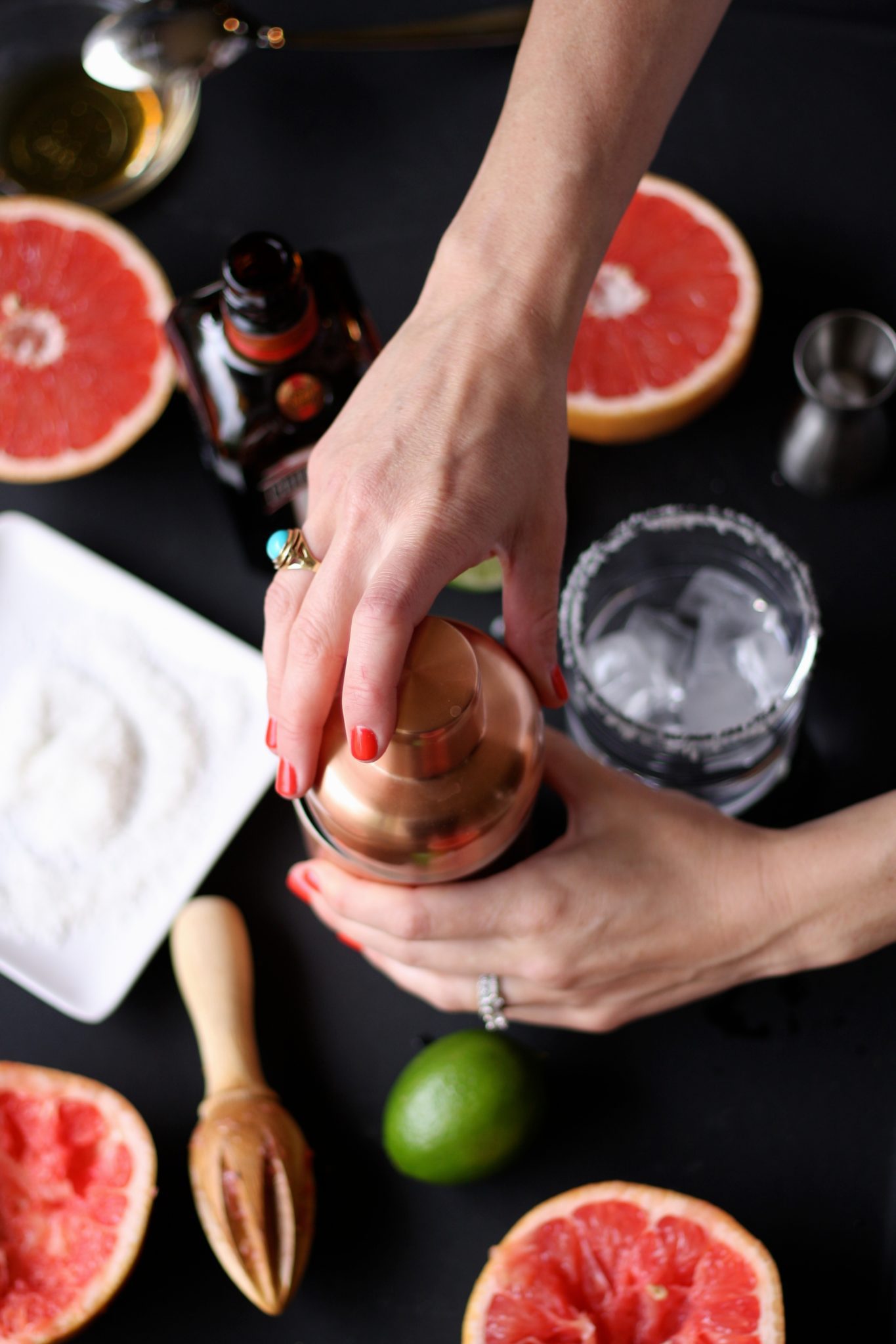The Perfect Grapefruit Margarita - Hither & Thither