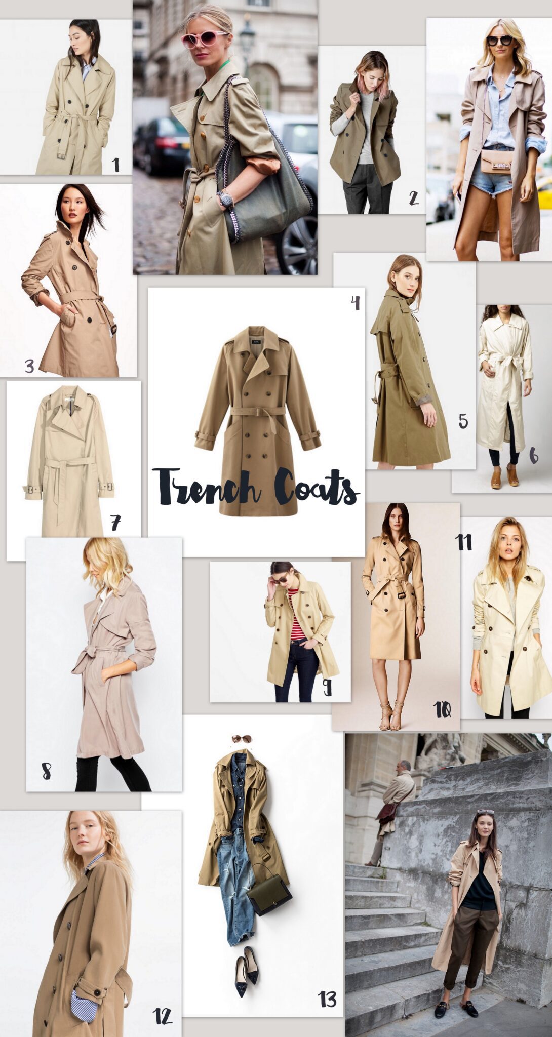 How to Style a Trench Coat - Hither & Thither