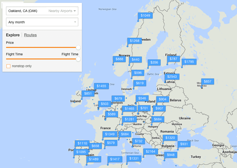 How to Find the Lowest Airfare: Be Flexible. - Hither & Thither