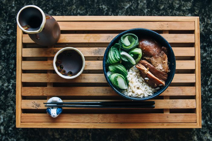 In Season: Shoyu Chicken and Bok Choy - Hither & Thither